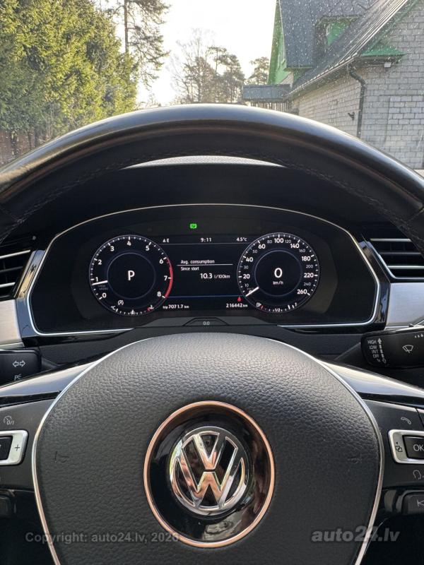Blue Volkswagen Passat 2016 in Tallinn, with an engine capacity of 1.80 L and mileage of 217 thousand km for 11500 €, photo 8 on AUTOMOTO.COM.LV