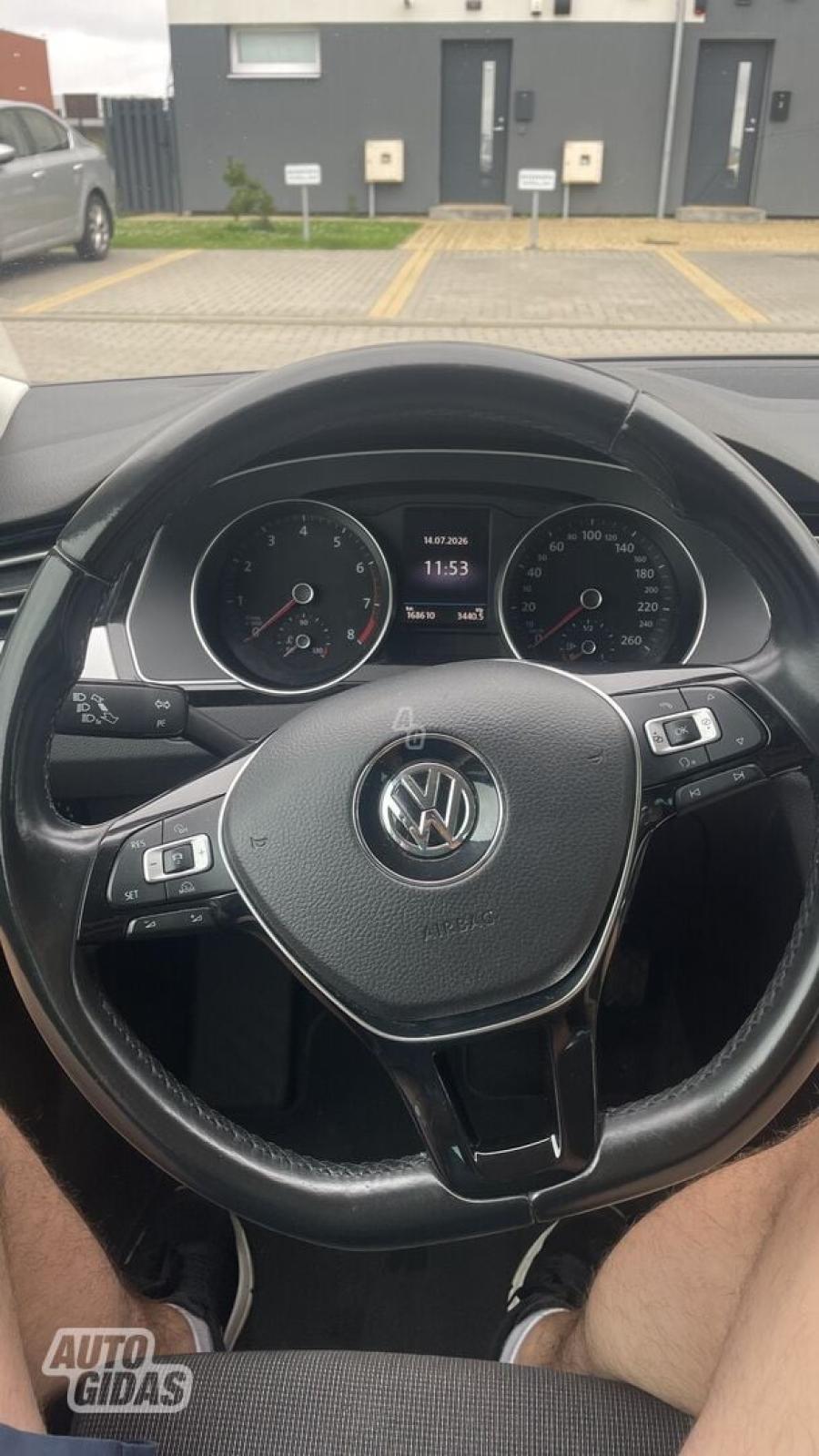 Zils Volkswagen Passat 2016 Kauņa, ar dzinēja tilpumu 1.40 L un nobraukumu 168 tūkst. km par 9200 €, foto 11 vietnē AUTOMOTO.COM.LV
