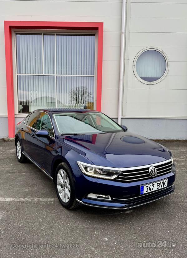 Zils Volkswagen Passat 2017 Tallina, ar dzinēja tilpumu 1.40 L un nobraukumu 131 tūkst. km par 16500 €, foto 1 vietnē AUTOMOTO.COM.LV