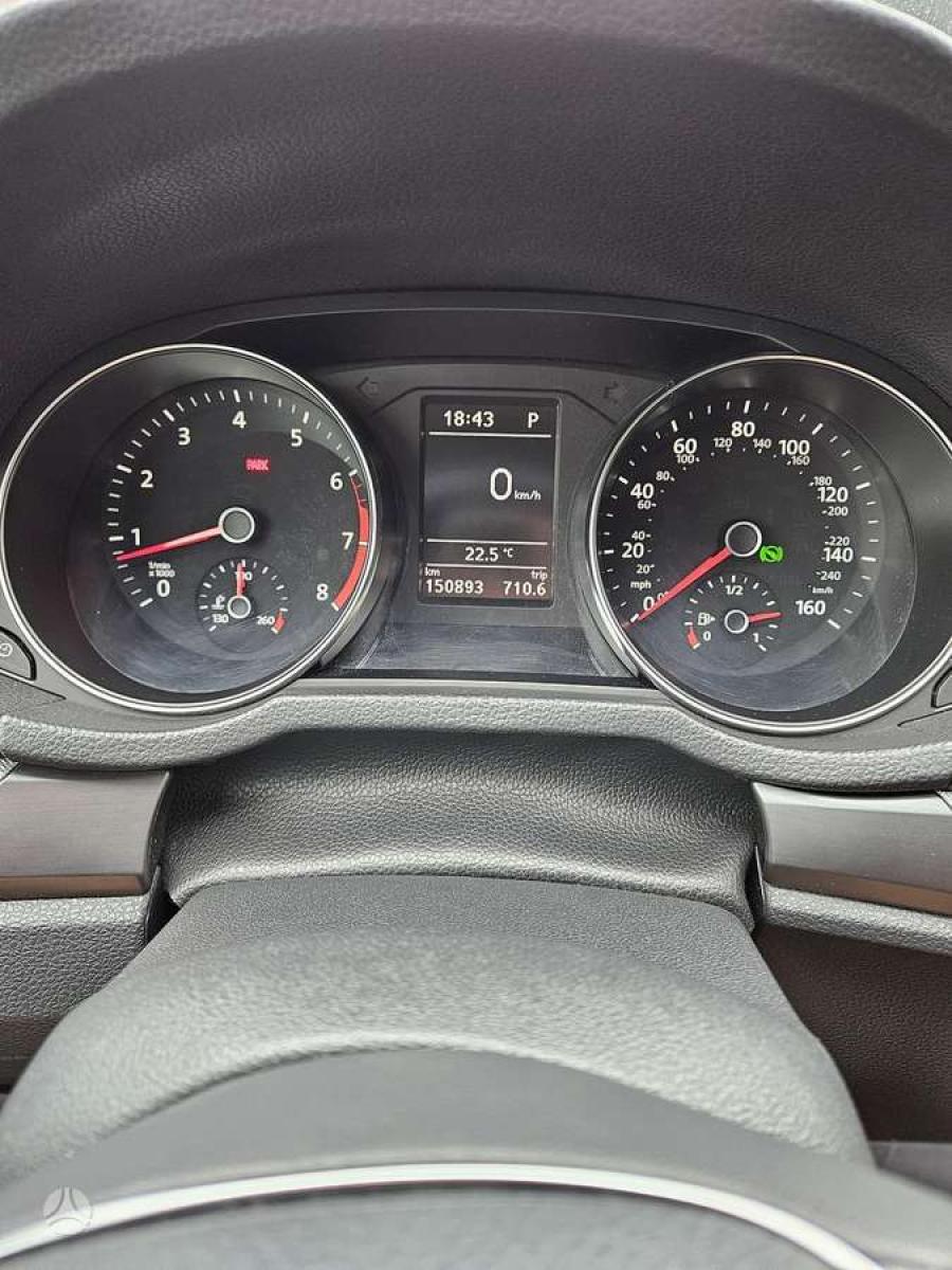 Blue Volkswagen Passat 2017 in Vilnius, with an engine capacity of 1.80 L and mileage of 151 thousand km for 10200 €, photo 21 on AUTOMOTO.COM.LV