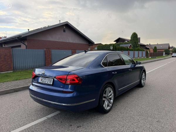 Zils Volkswagen Passat 2017 Kauņa, ar dzinēja tilpumu 1.80 L un nobraukumu 292 tūkst. km par 6950 €, foto 5 vietnē AUTOMOTO.COM.LV