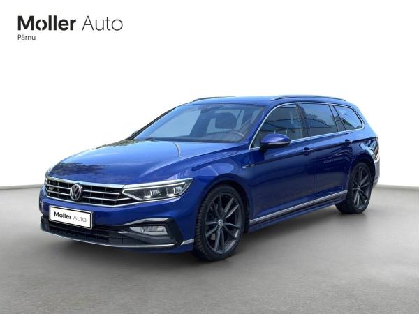 Zils Volkswagen Passat 2019 Pērnava, ar dzinēja tilpumu 1.50 L un nobraukumu 166 tūkst. km par 19950 €, foto 1 vietnē AUTOMOTO.COM.LV