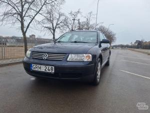 Blue Volkswagen Passat 1997 in Telschi, with an engine capacity of 1.80 L and mileage of 347 thousand km for 850 €, photo  on AUTOMOTO.COM.LV