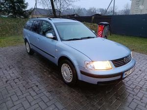 Blue Volkswagen Passat 1998 in Nemencine, with an engine capacity of 1.90 L and mileage of 315 thousand km for 1100 €, photo  on AUTOMOTO.COM.LV