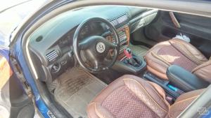 Blue Volkswagen Passat 1998 in Vilnius, with an engine capacity of 1.90 L and mileage of 285 thousand km for 2250 €, photo 6 on AUTOMOTO.COM.LV