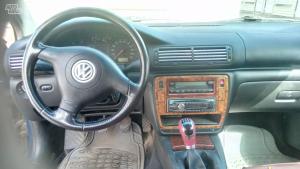 Blue Volkswagen Passat 1998 in Vilnius, with an engine capacity of 1.90 L and mileage of 285 thousand km for 2250 €, photo 7 on AUTOMOTO.COM.LV