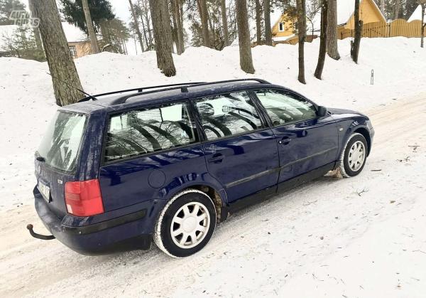 Blue Volkswagen Passat 1999 in Vilnius, with an engine capacity of 1.90 L and mileage of 3 thousand km for 650 €, photo 3 on AUTOMOTO.COM.LV
