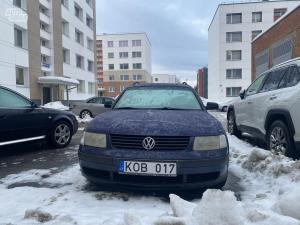 Blue Volkswagen Passat 1999 in Vilnius, with an engine capacity of 1.90 L and mileage of 3 thousand km for 650 €, photo 17 on AUTOMOTO.COM.LV