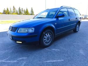 Blue Volkswagen Passat 1999 in Kaunas, with an engine capacity of 1.90 L and mileage of 350 thousand km for 370 €, photo 3 on AUTOMOTO.COM.LV