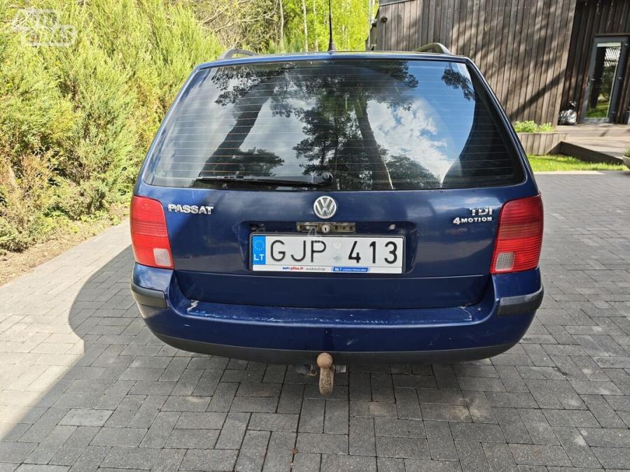 Blue Volkswagen Passat 1999 in Kaunas, with an engine capacity of 1.90 L and mileage of 488 thousand km for 1500 €, photo 7 on AUTOMOTO.COM.LV