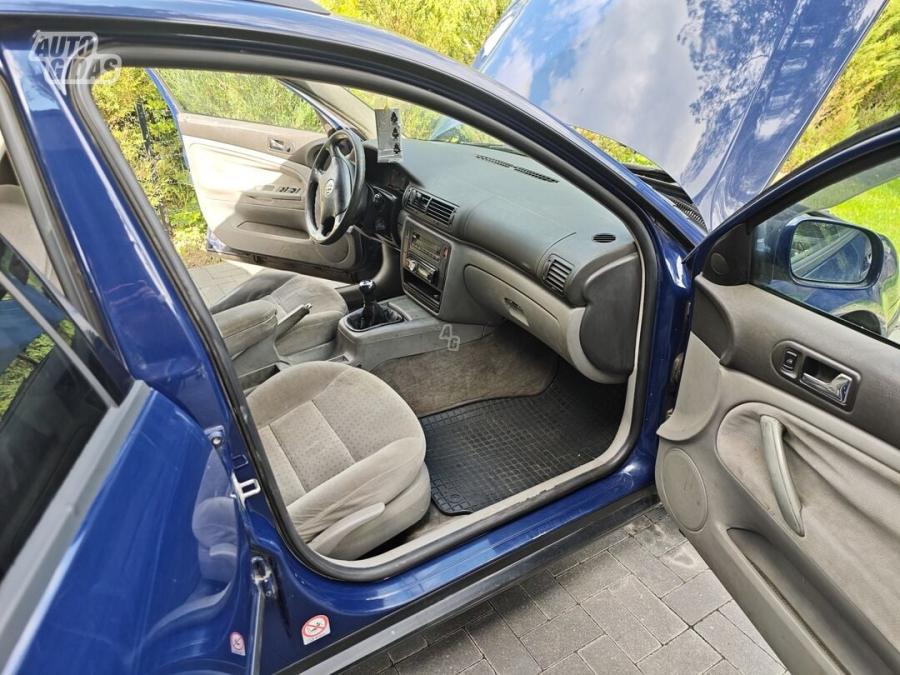 Blue Volkswagen Passat 1999 in Kaunas, with an engine capacity of 1.90 L and mileage of 488 thousand km for 1500 €, photo 10 on AUTOMOTO.COM.LV