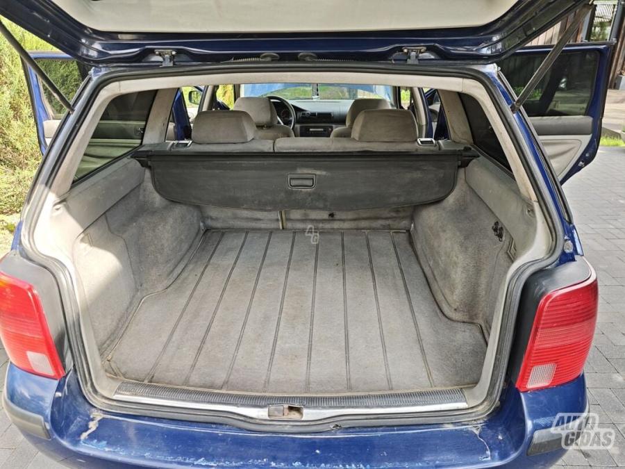Blue Volkswagen Passat 1999 in Kaunas, with an engine capacity of 1.90 L and mileage of 488 thousand km for 1500 €, photo 12 on AUTOMOTO.COM.LV