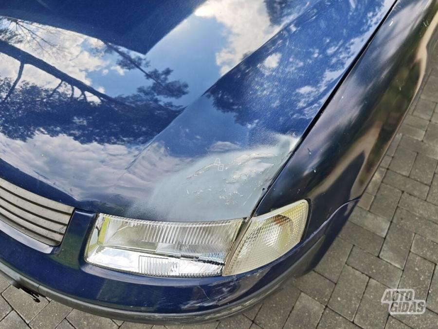 Blue Volkswagen Passat 1999 in Kaunas, with an engine capacity of 1.90 L and mileage of 488 thousand km for 1500 €, photo 18 on AUTOMOTO.COM.LV