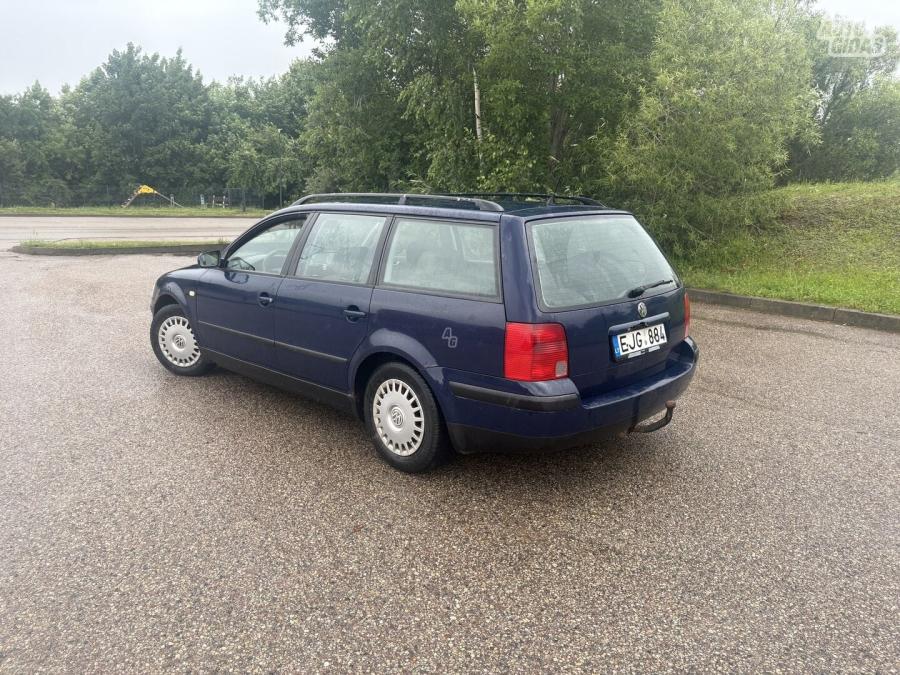 Blue Volkswagen Passat 1999 in Anyksciai, with an engine capacity of 1.90 L and mileage of 352 thousand km for 720 €, photo 5 on AUTOMOTO.COM.LV