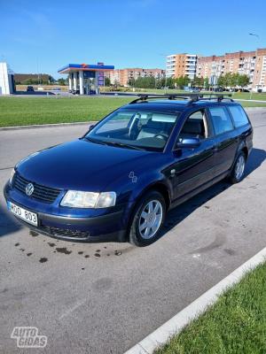 Blue Volkswagen Passat 2000 in Gargzdai, with an engine capacity of 1.90 L and mileage of 0 thousand km for 850 €, photo  on AUTOMOTO.COM.LV