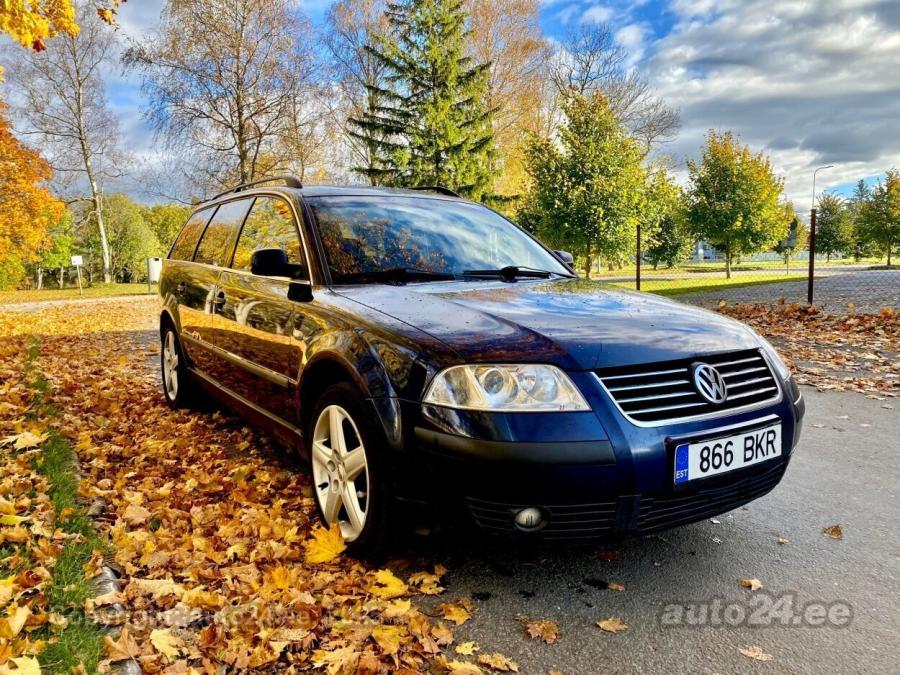 Blue Volkswagen Passat 2001 in Haapsalu, with an engine capacity of 1.90 L and mileage of 499 thousand km for 1799 €, photo 2 on AUTOMOTO.COM.LV