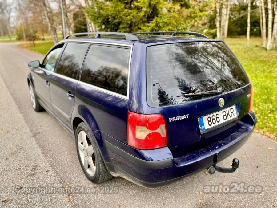 Blue Volkswagen Passat 2001 in Haapsalu, with an engine capacity of 1.90 L and mileage of 499 thousand km for 1799 €, photo 4 on AUTOMOTO.COM.LV