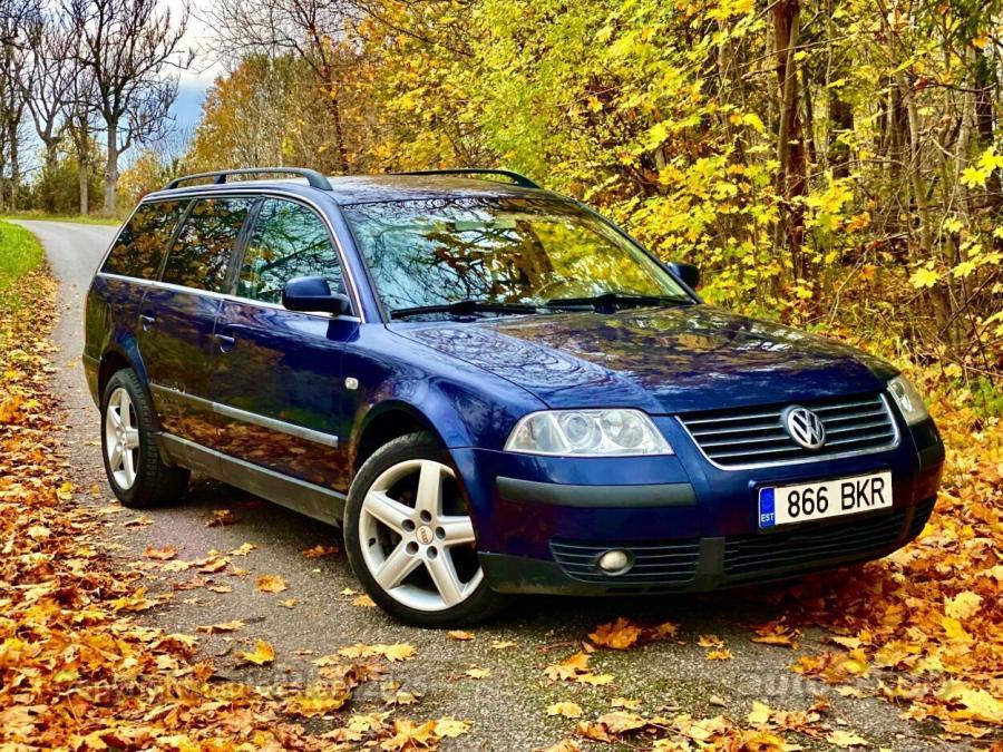Blue Volkswagen Passat 2001 in Haapsalu, with an engine capacity of 1.90 L and mileage of 499 thousand km for 1799 €, photo 7 on AUTOMOTO.COM.LV