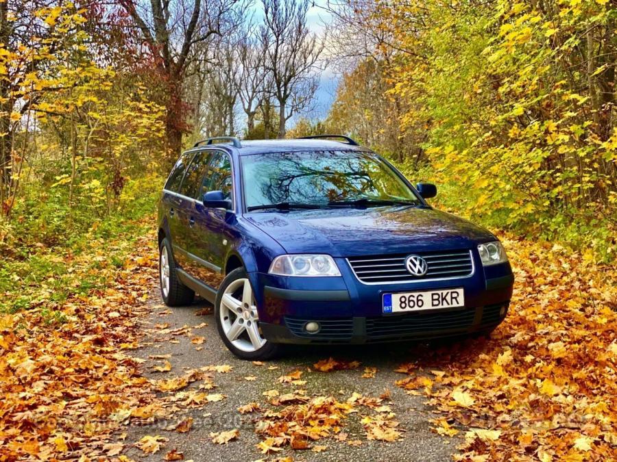 Blue Volkswagen Passat 2001 in Haapsalu, with an engine capacity of 1.90 L and mileage of 499 thousand km for 1799 €, photo 8 on AUTOMOTO.COM.LV