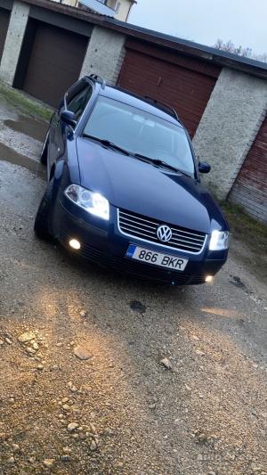 Blue Volkswagen Passat 2001 in Haapsalu, with an engine capacity of 1.90 L and mileage of 499 thousand km for 1799 €, photo 15 on AUTOMOTO.COM.LV