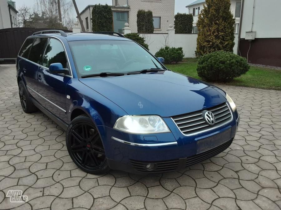Zils Volkswagen Passat 2001 Marijampole, ar dzinēja tilpumu 2.80 L un nobraukumu 280 tūkst. km par 3500 €, foto 6 vietnē AUTOMOTO.COM.LV