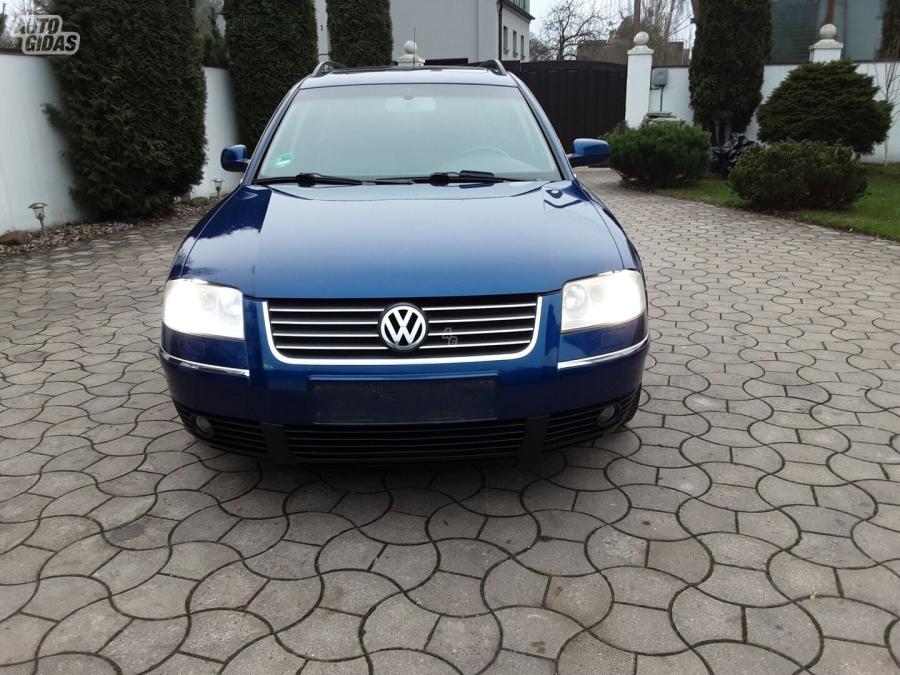 Zils Volkswagen Passat 2001 Marijampole, ar dzinēja tilpumu 2.80 L un nobraukumu 280 tūkst. km par 3500 €, foto 7 vietnē AUTOMOTO.COM.LV