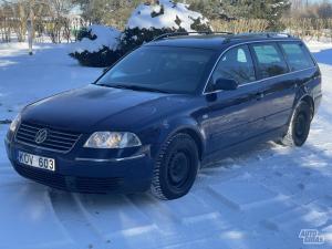 Zils Volkswagen Passat 2001 Šilutė, ar dzinēja tilpumu 1.90 L un nobraukumu 500 tūkst. km par 780 €, foto  vietnē AUTOMOTO.COM.LV