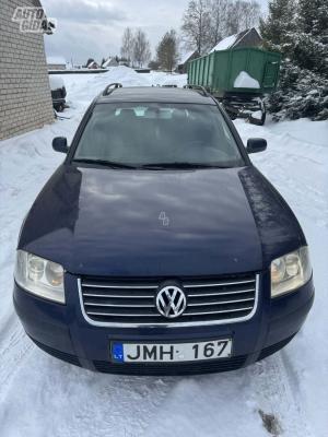 Blue Volkswagen Passat 2001 in Raseiniai, with an engine capacity of 1.90 L and mileage of 451 thousand km for 800 €, photo 7 on AUTOMOTO.COM.LV