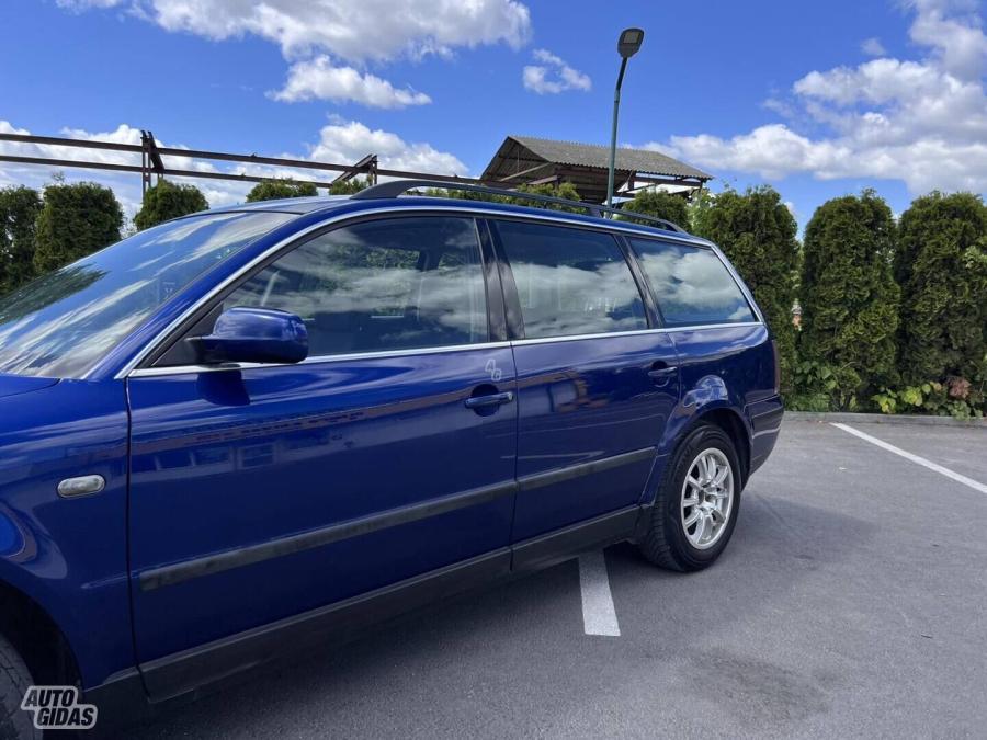 Blue Volkswagen Passat 2001 in Alytus, with an engine capacity of 1.90 L and mileage of 495 thousand km for 1799 €, photo 7 on AUTOMOTO.COM.LV