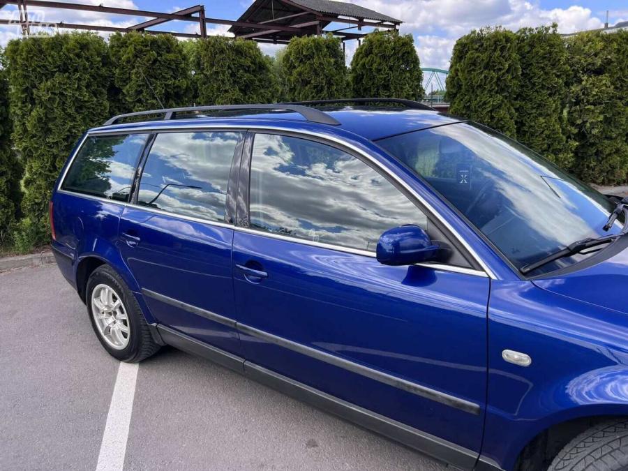 Blue Volkswagen Passat 2001 in Alytus, with an engine capacity of 1.90 L and mileage of 495 thousand km for 1799 €, photo 11 on AUTOMOTO.COM.LV