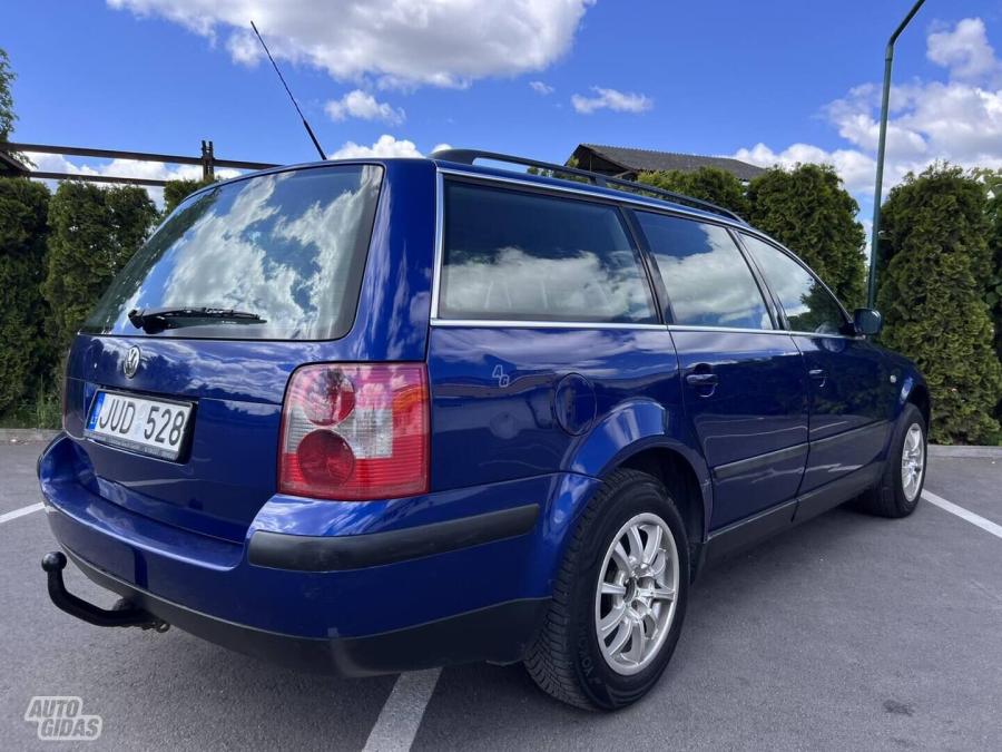 Blue Volkswagen Passat 2001 in Alytus, with an engine capacity of 1.90 L and mileage of 495 thousand km for 1799 €, photo 15 on AUTOMOTO.COM.LV