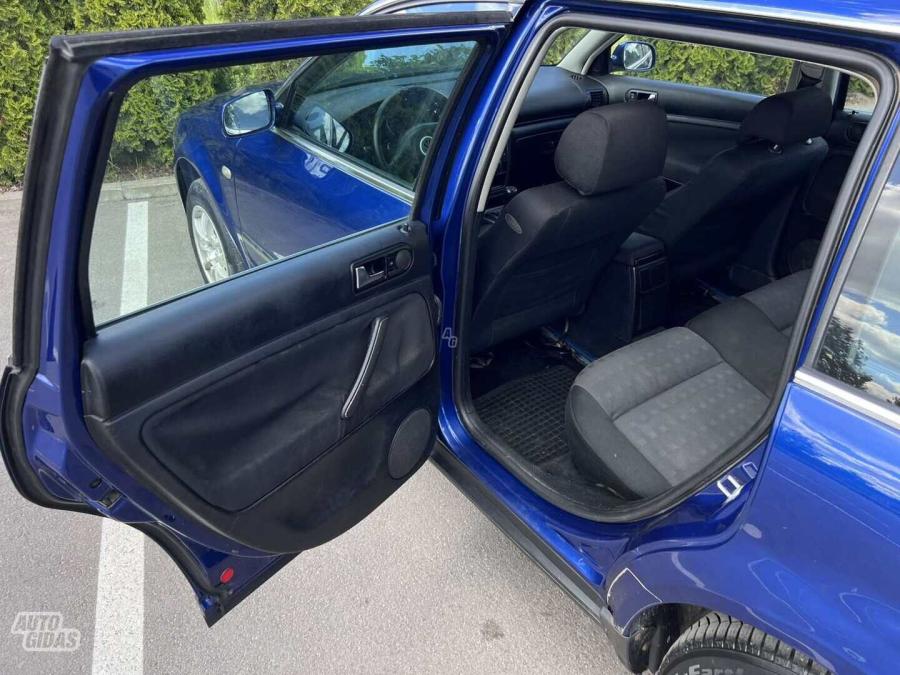 Blue Volkswagen Passat 2001 in Alytus, with an engine capacity of 1.90 L and mileage of 495 thousand km for 1799 €, photo 24 on AUTOMOTO.COM.LV