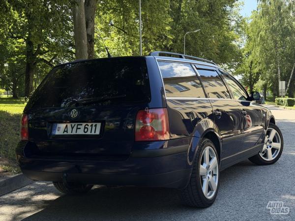Blue Volkswagen Passat 2001 in Alytus, with an engine capacity of 1.90 L and mileage of 420 thousand km for 1850 €, photo 7 on AUTOMOTO.COM.LV