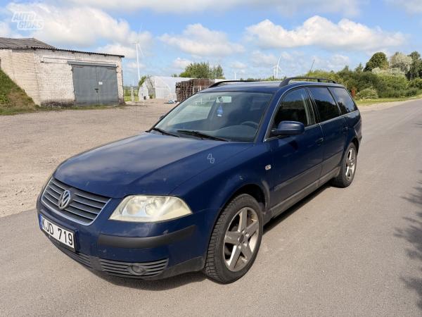 Blue Volkswagen Passat 2001 in Telschi, with an engine capacity of 1.90 L and mileage of 340 thousand km for 500 €, photo 1 on AUTOMOTO.COM.LV