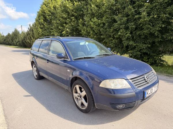 Blue Volkswagen Passat 2001 in Telschi, with an engine capacity of 1.90 L and mileage of 340 thousand km for 500 €, photo 3 on AUTOMOTO.COM.LV