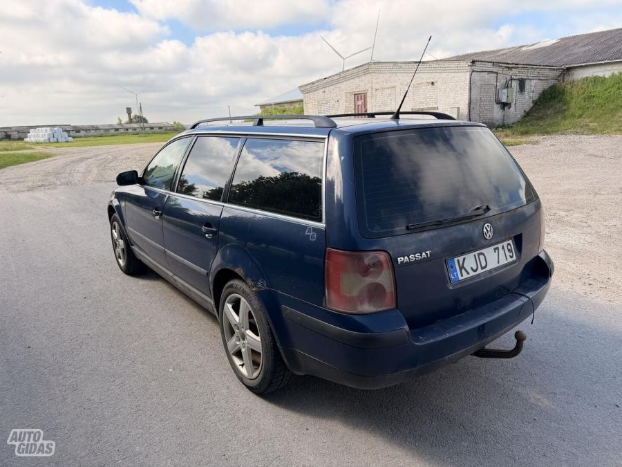Blue Volkswagen Passat 2001 in Telschi, with an engine capacity of 1.90 L and mileage of 340 thousand km for 500 €, photo 7 on AUTOMOTO.COM.LV