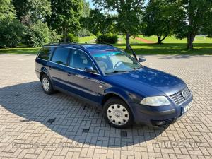 Blue Volkswagen Passat 2001 in Tallinn, with an engine capacity of 1.90 L and mileage of 0 thousand km for 1999 €, photo  on AUTOMOTO.COM.LV