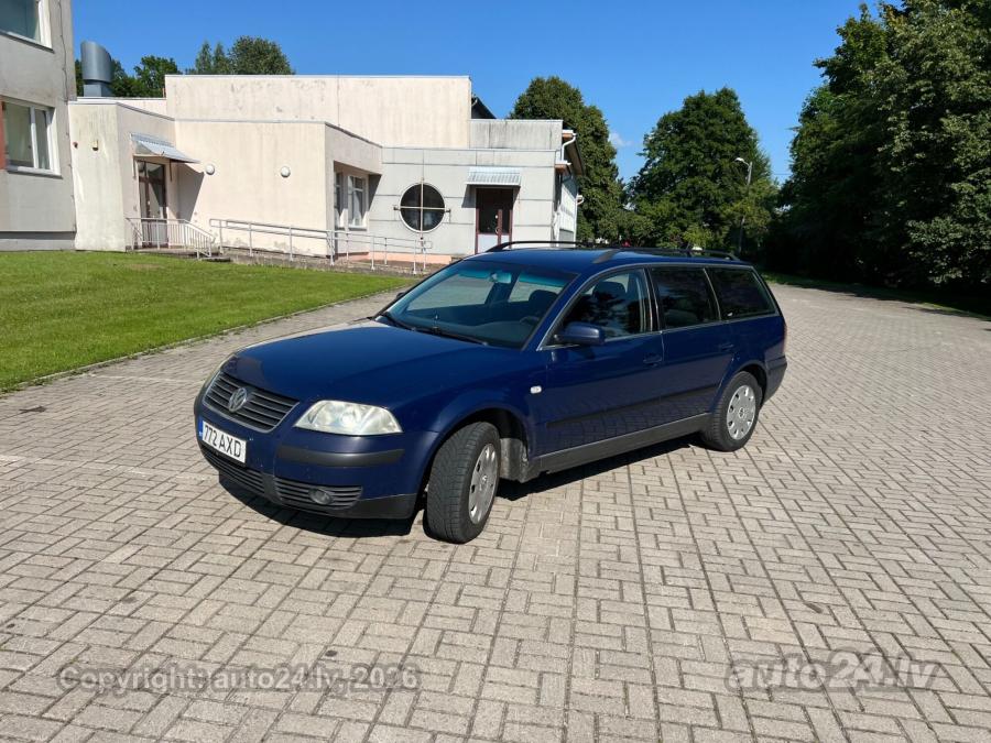 Zils Volkswagen Passat 2001 Tallina, ar dzinēja tilpumu 1.90 L un nobraukumu 0 tūkst. km par 1999 €, foto 3 vietnē AUTOMOTO.COM.LV