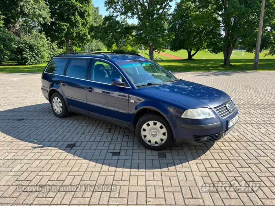 Zils Volkswagen Passat 2001 Tallina, ar dzinēja tilpumu 1.90 L un nobraukumu 0 tūkst. km par 1999 €, foto 16 vietnē AUTOMOTO.COM.LV