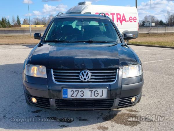 Blue Volkswagen Passat 2002 in Tartu, with an engine capacity of 1.90 L and mileage of 0 thousand km for 1999 €, photo 2 on AUTOMOTO.COM.LV