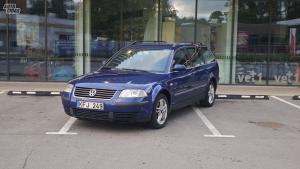 Blue Volkswagen Passat 2002 in Alytus, with an engine capacity of 1.90 L and mileage of 390 thousand km for 1700 €, photo  on AUTOMOTO.COM.LV