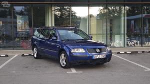 Синий Фольксваген Пассат 2002 в Алитус, объемом двигателя 1.90 л и пробегом 390 тыс. км за 1700 €, фото 3 на AUTOMOTO.COM.LV