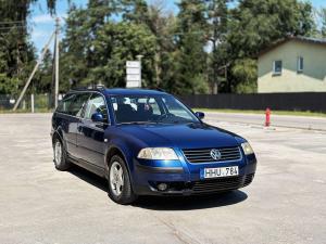 Blue Volkswagen Passat 2002 in Vilnius, with an engine capacity of 1.90 L and mileage of 314 thousand km for 1000 €, photo 3 on AUTOMOTO.COM.LV