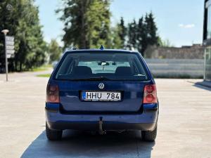 Blue Volkswagen Passat 2002 in Vilnius, with an engine capacity of 1.90 L and mileage of 314 thousand km for 1000 €, photo 8 on AUTOMOTO.COM.LV