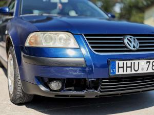 Blue Volkswagen Passat 2002 in Vilnius, with an engine capacity of 1.90 L and mileage of 314 thousand km for 1000 €, photo 12 on AUTOMOTO.COM.LV