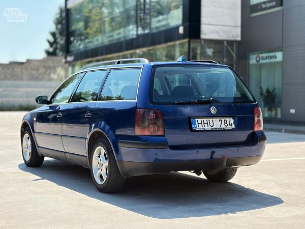 Blue Volkswagen Passat 2002 in Vilnius, with an engine capacity of 1.90 L and mileage of 314 thousand km for 900 €, photo 6 on AUTOMOTO.COM.LV