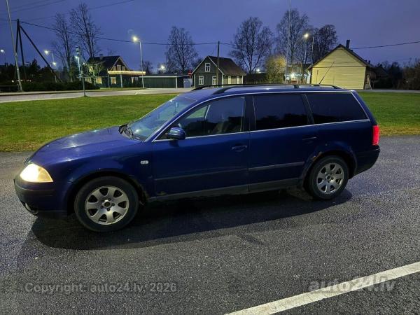 Blue Volkswagen Passat 2003 in Valga, with an engine capacity of 1.90 L and mileage of 412 thousand km for 1000 €, photo 1 on AUTOMOTO.COM.LV