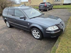 Blue Volkswagen Passat 2003 in Kaisiadorys, with an engine capacity of 1.90 L and mileage of 374 thousand km for 1480 €, photo 8 on AUTOMOTO.COM.LV