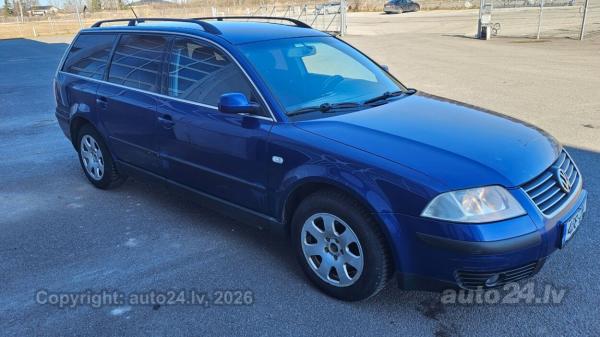 Zils Volkswagen Passat 2003 Tartu, ar dzinēja tilpumu 1.90 L un nobraukumu 412 tūkst. km par 1600 €, foto 6 vietnē AUTOMOTO.COM.LV