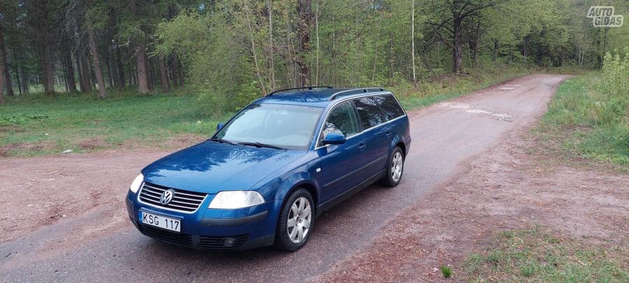 Zils Volkswagen Passat 2003 Alīta, ar dzinēja tilpumu 1.90 L un nobraukumu 338 tūkst. km par 1700 €, foto 1 vietnē AUTOMOTO.COM.LV